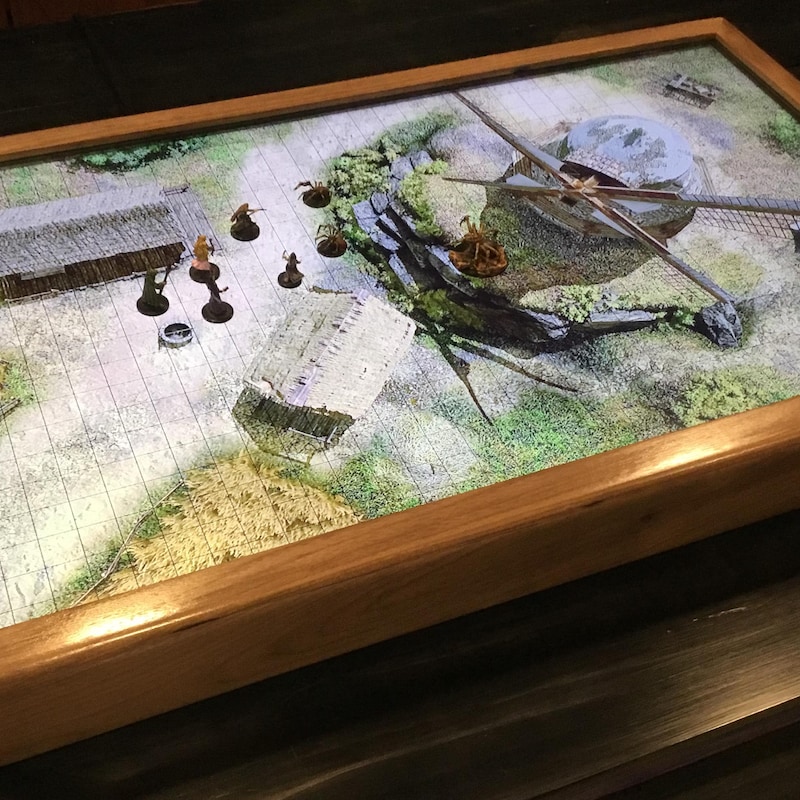 Dnd Screen With Monitor - Etsy