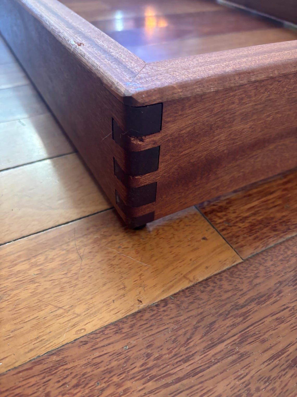 40" Sapele (mahogany) Digital Map Case for TTRPG Dnd Pathfinder Call of ...