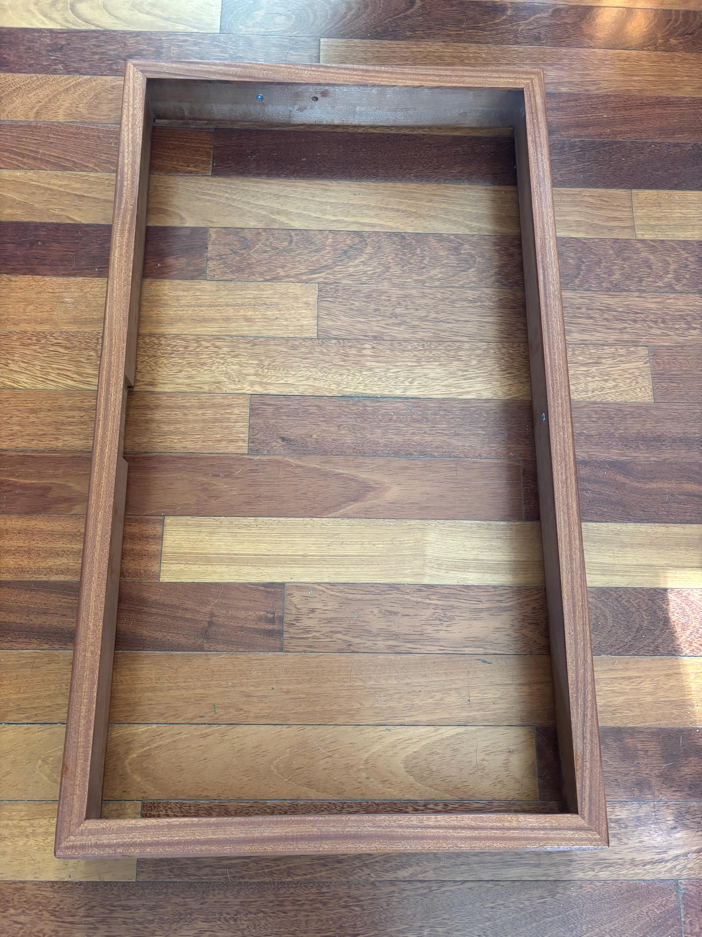 40" Sapele (mahogany) Digital Map Case for TTRPG Dnd Pathfinder Call of ...