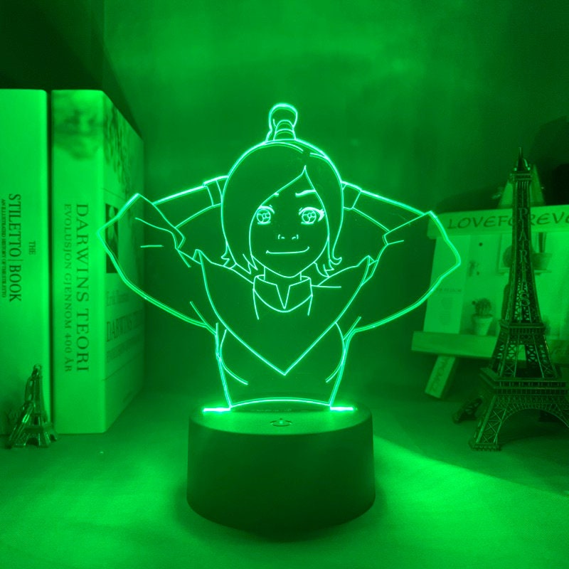 Avatar The Last Airbender Korra Anime 3D Led Lamp Home & Living ...
