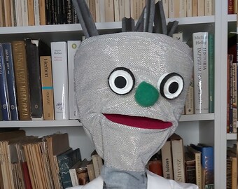 Amazed Scientist Puppet Muppet Style Hand Puppet - Etsy