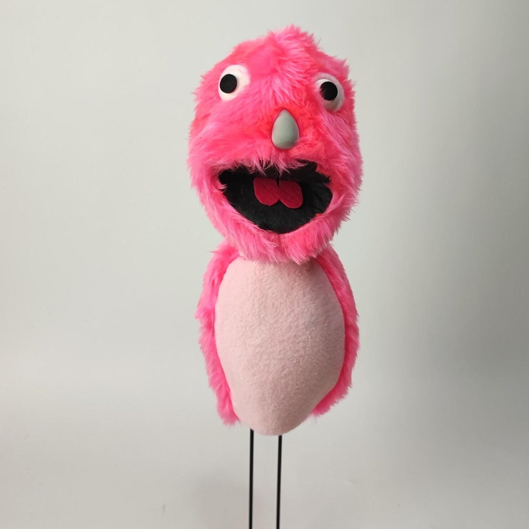 Jil: Handmade Muppet-style Puppet for Small Hands - Etsy