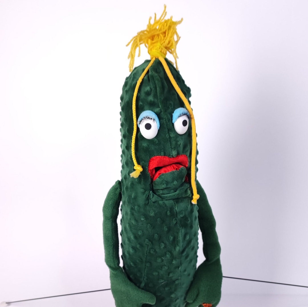 Lady Cucumber Muppet Style Puppet | Healthy Food Education for Children ...