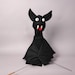 Vampire Bat Handmade Professional Puppet Bat Plushie With Movable Mouth ...