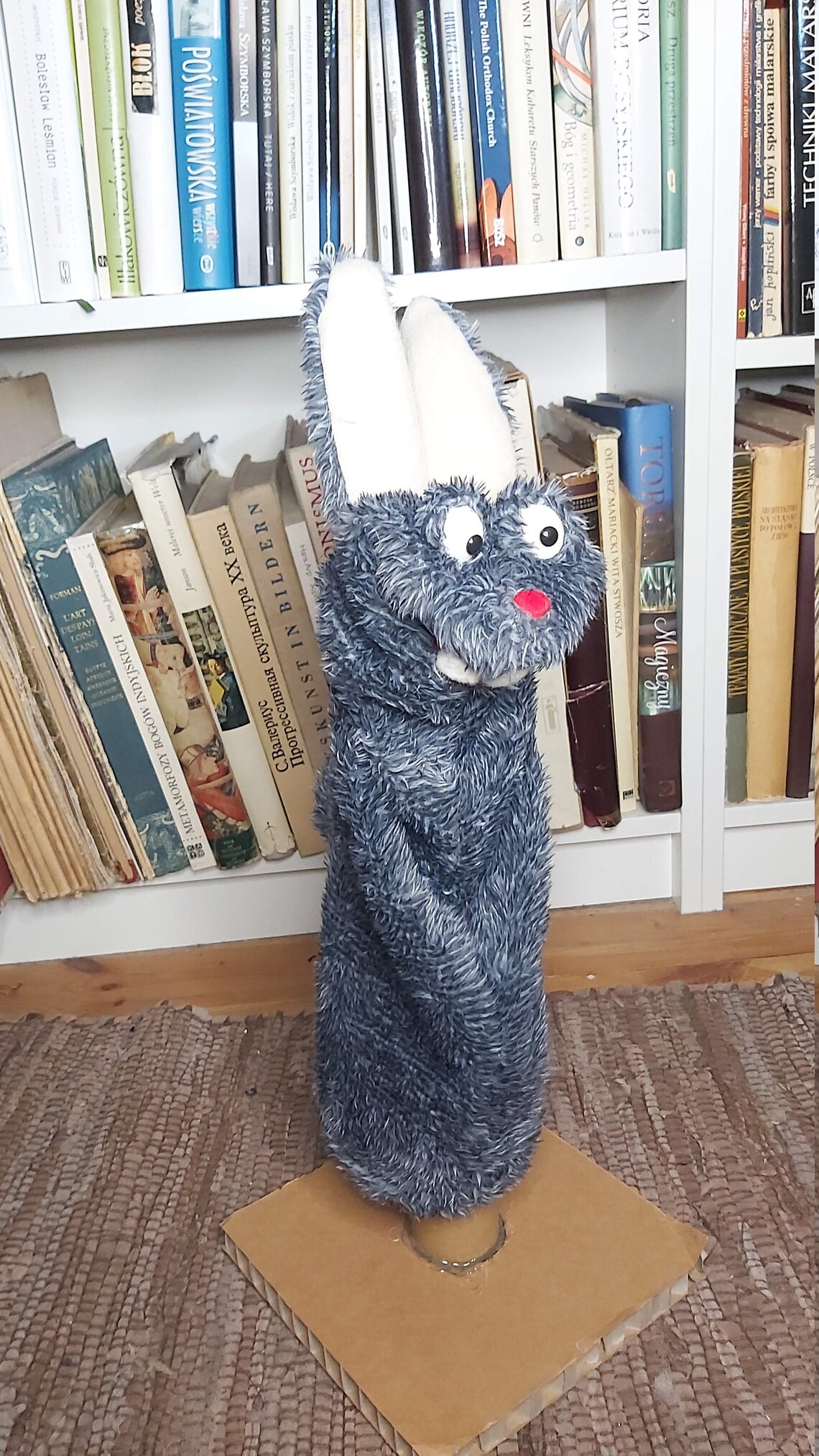 Henry the Rabbit Hand Puppet Muppet Style Therapeutic | Etsy