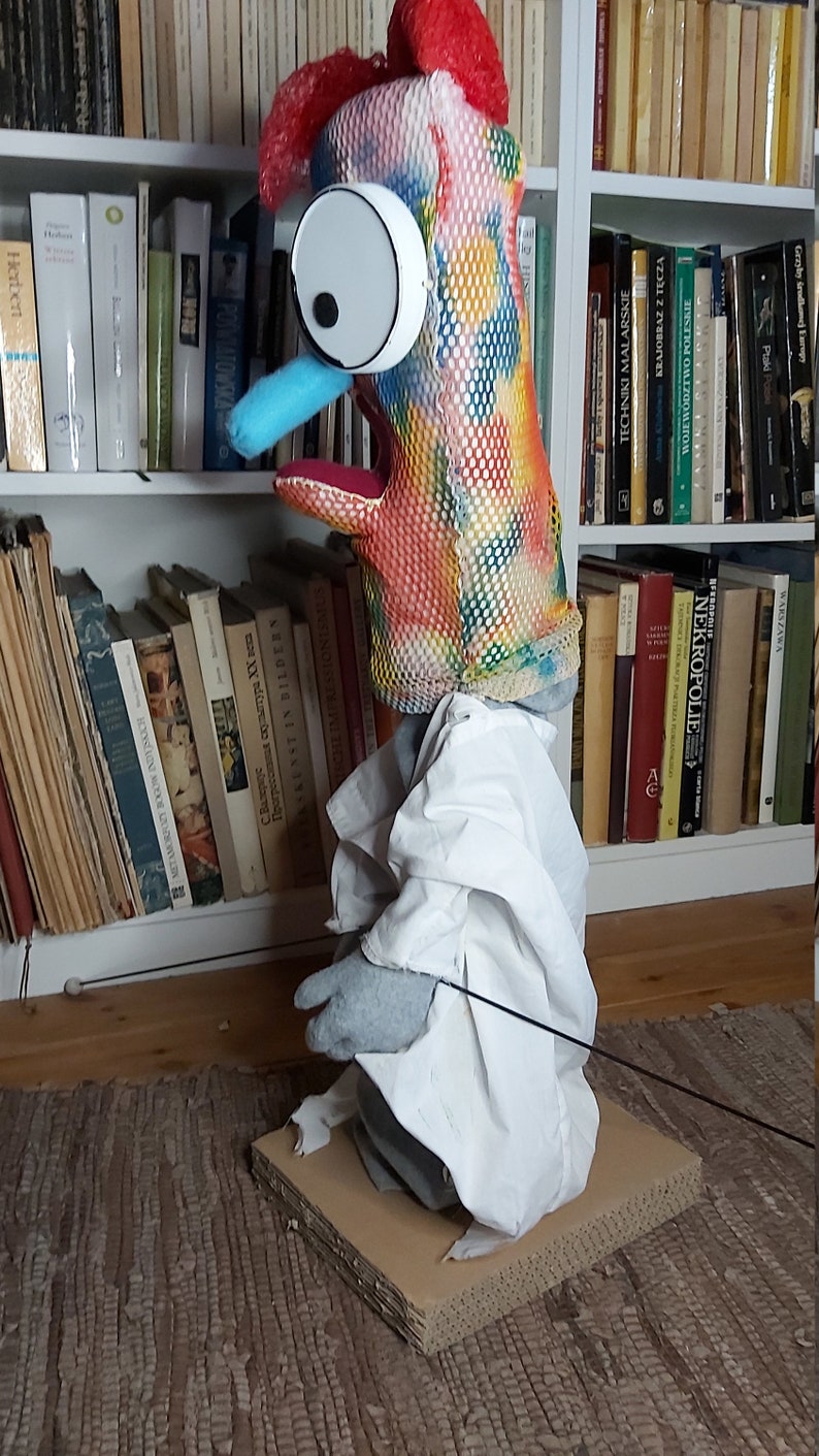 Amazed Scientist Puppet Muppet Style Hand Puppet - Etsy