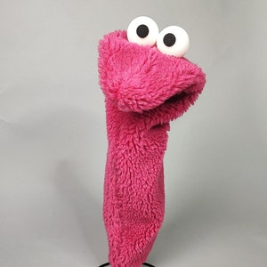 Pink Sock Hand Puppet for Kids and Adults - Etsy