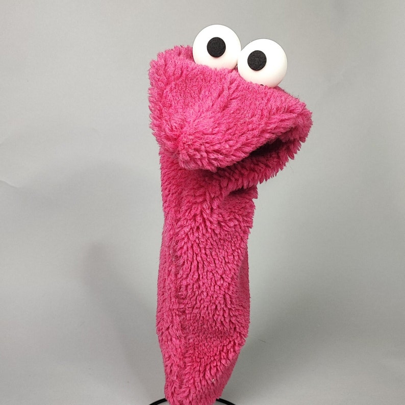 Pink Sock Hand Puppet for Kids and Adults - Etsy