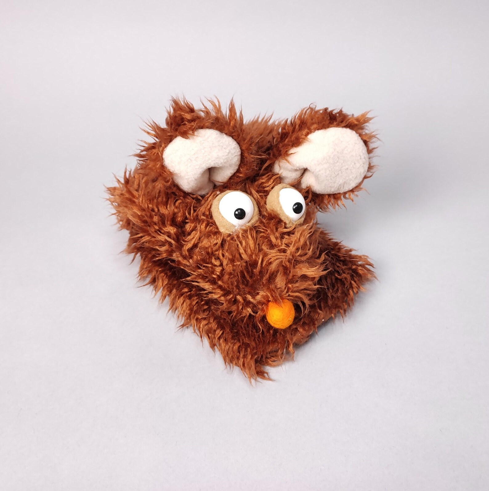 Kukiełka W Stylu Muppet Rusty Mouse | Kukiełka Ręczna | Uroczy Szczur ...