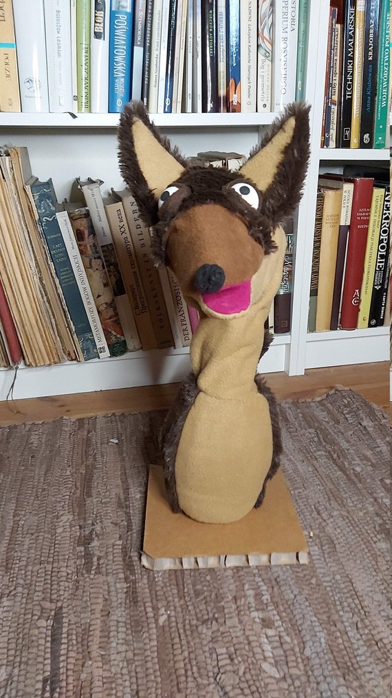 Loco the Jackal Hand Puppet Therapeutic Puppet NVC | Etsy