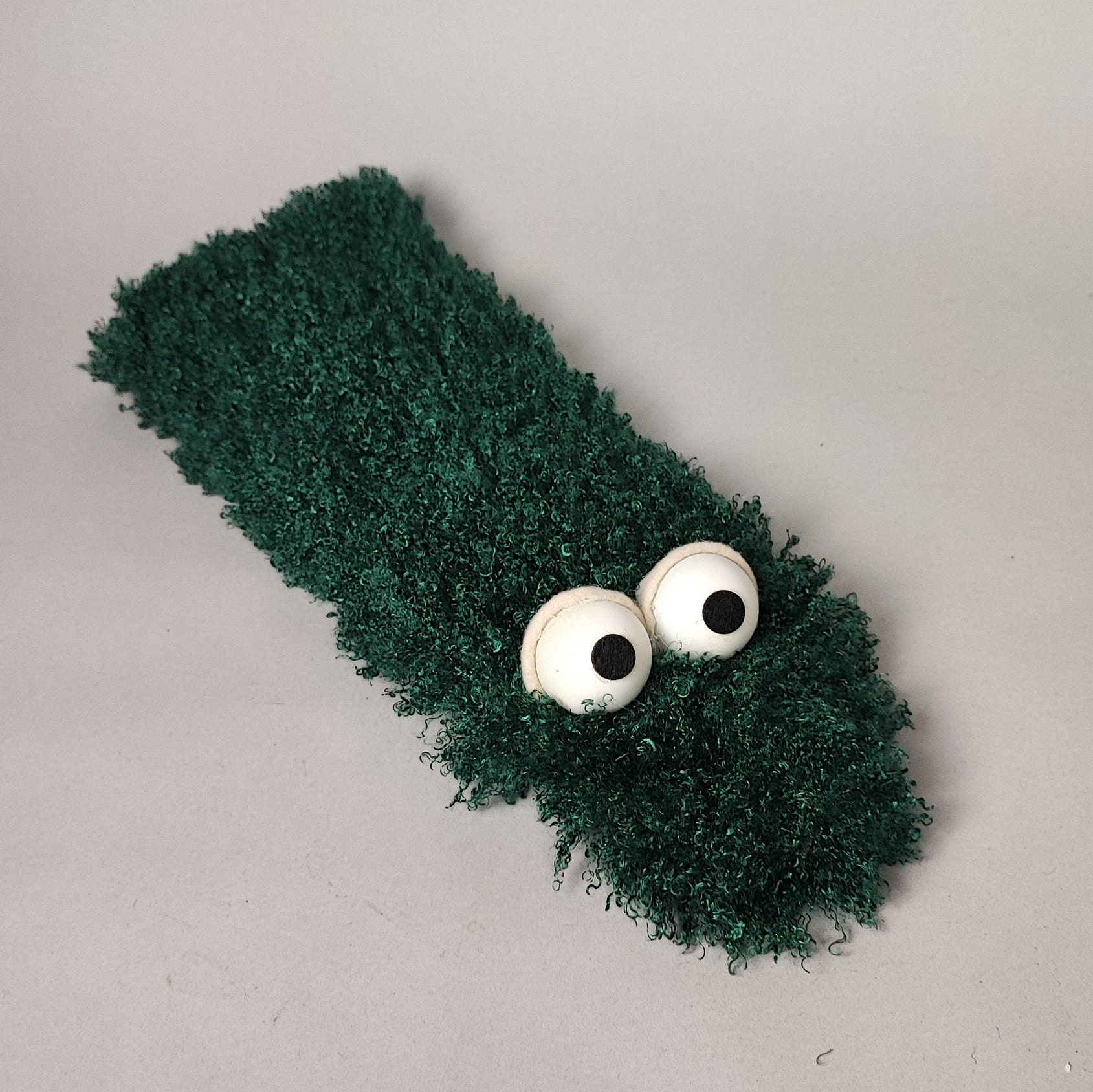 Mysterious Green Soft Hand Puppet for Therapy, Kids Play or Theater - Etsy