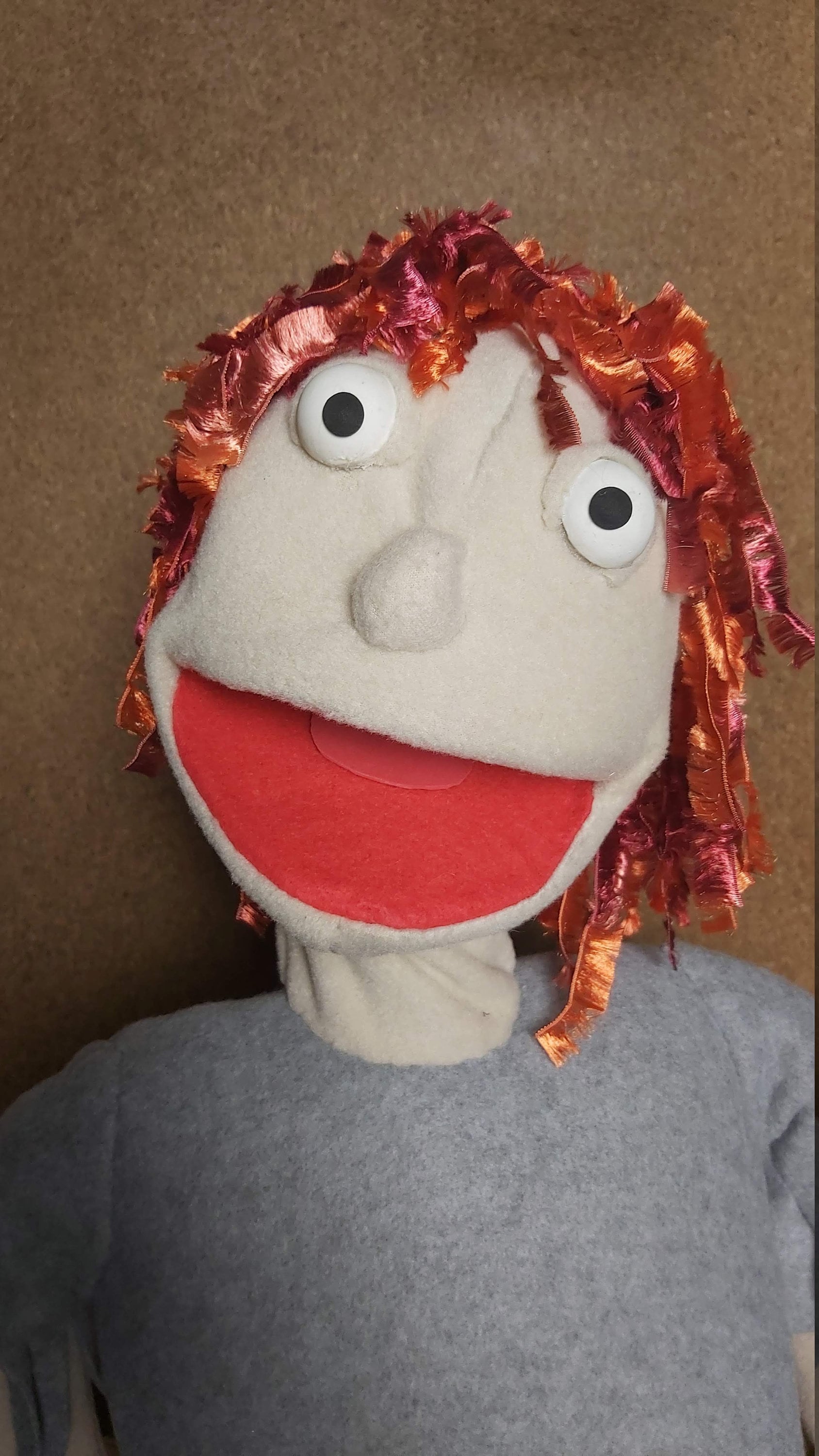 Helen - Redhead Girl Puppet, Muppet - Etsy