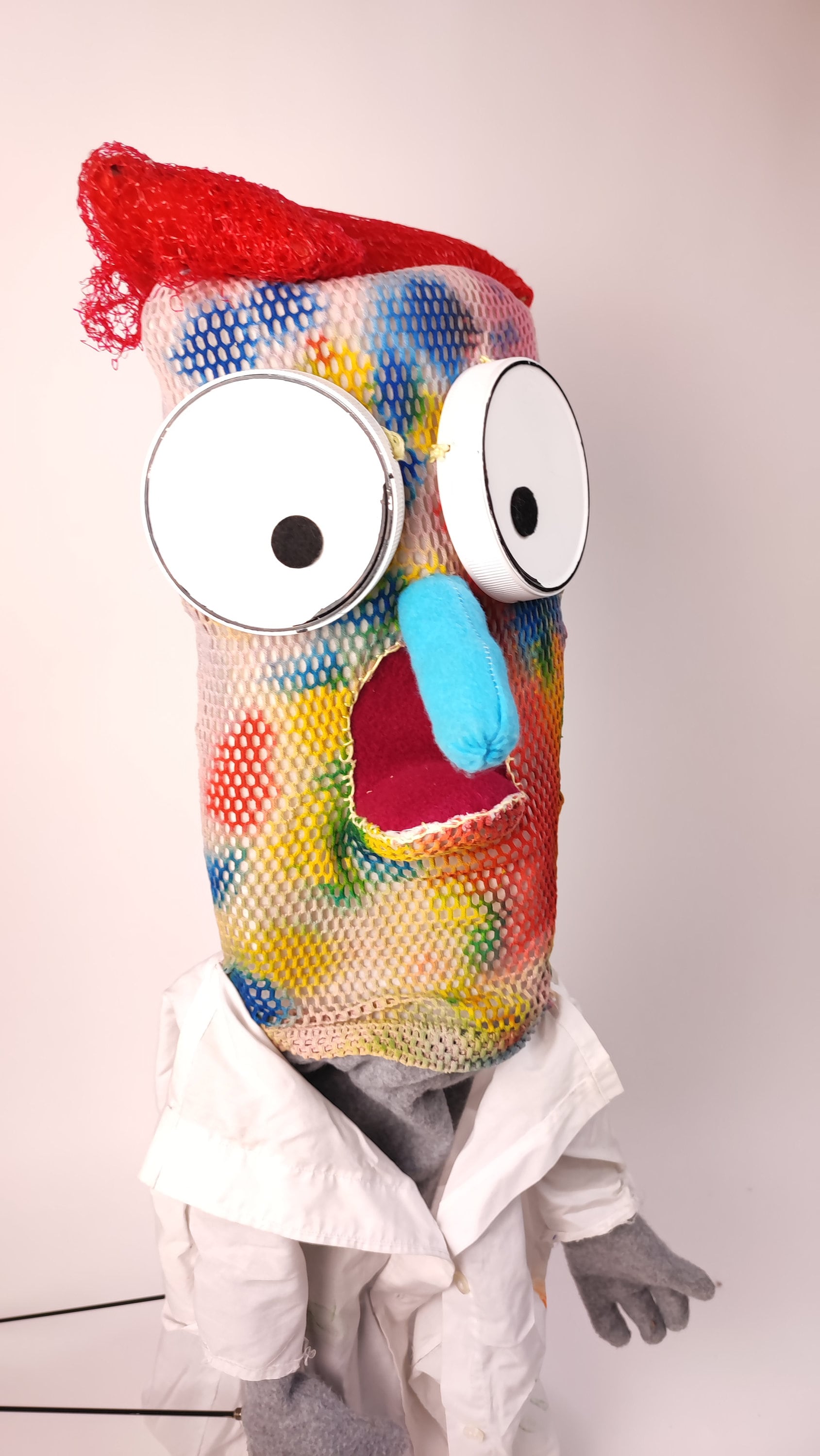 Amazed Scientist Puppet Muppet Style, Hand Puppet - Etsy