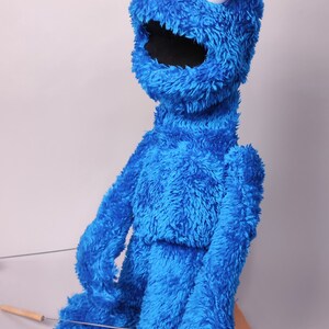 Blue Monster Puppet Muppet Style - Joy for Kids and Adults - Etsy