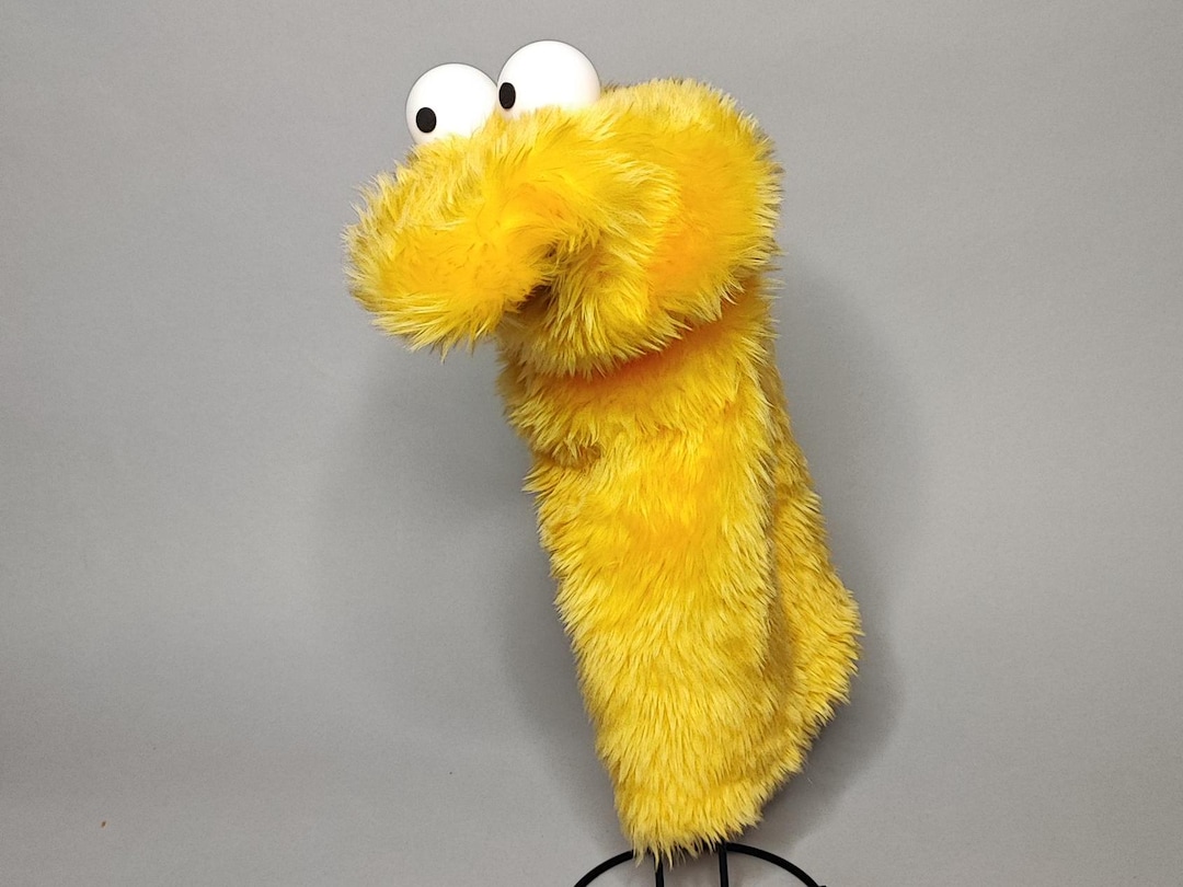 Yellow Sock Hand Puppet - for Therapy, Camera and Fun! - Etsy