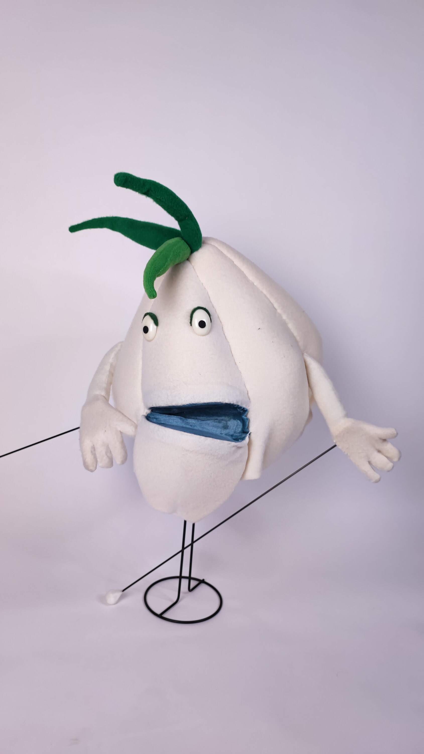 Mr Garlic - Hand Puppet Muppet Style Vegatable - Etsy