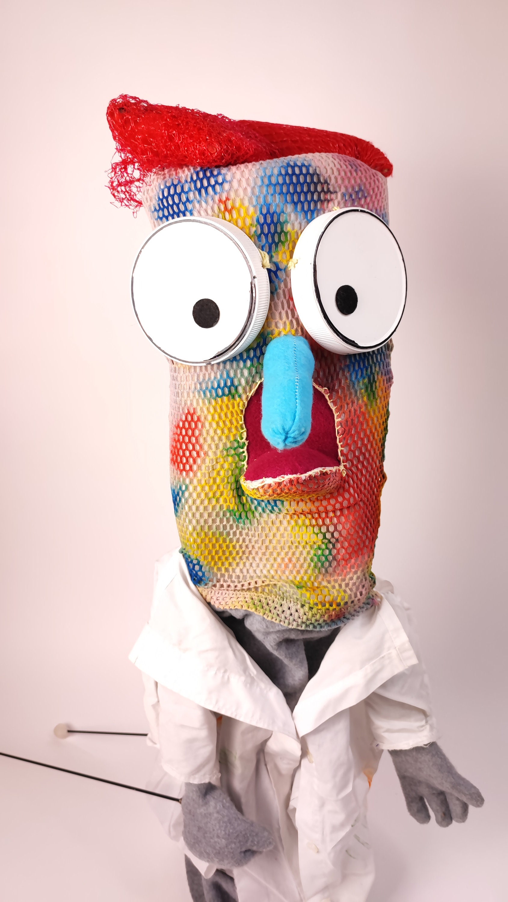 Amazed Scientist Puppet - Muppet Style, Hand Puppet - Etsy