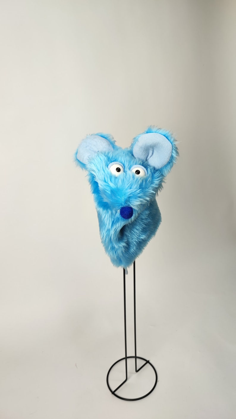 Icy the Mouse Hand Puppet Muppet Style - Etsy