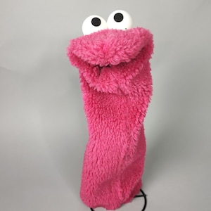 Pink Sock Hand Puppet for Kids and Adults - Etsy