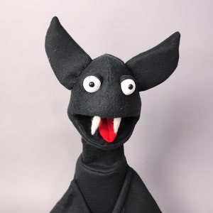 Vampire Bat Handmade Professional Puppet | Bat Plushie With Movable ...