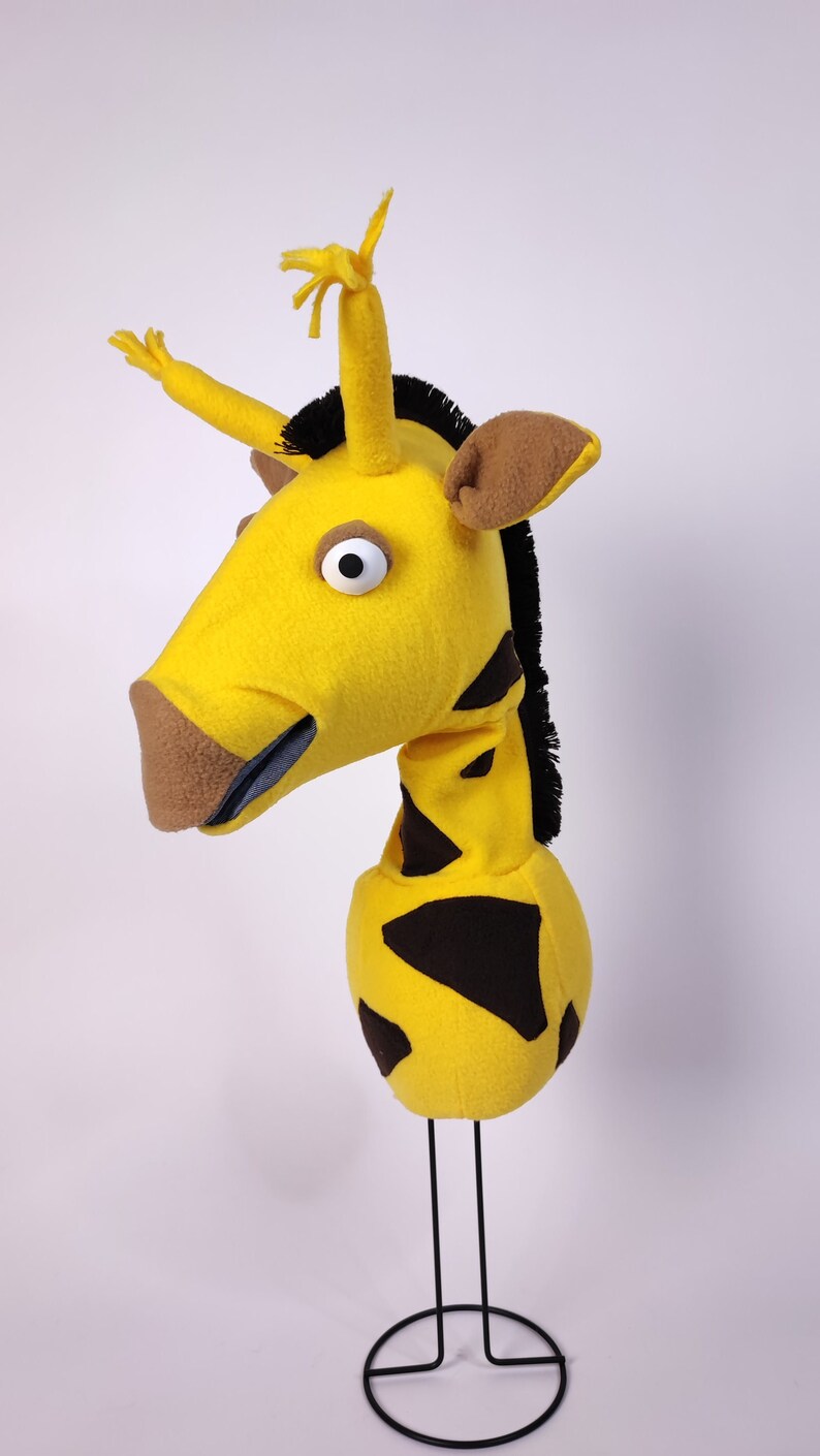 Lola the Giraffe Hand Puppet Therapeutic Puppet NVC - Etsy
