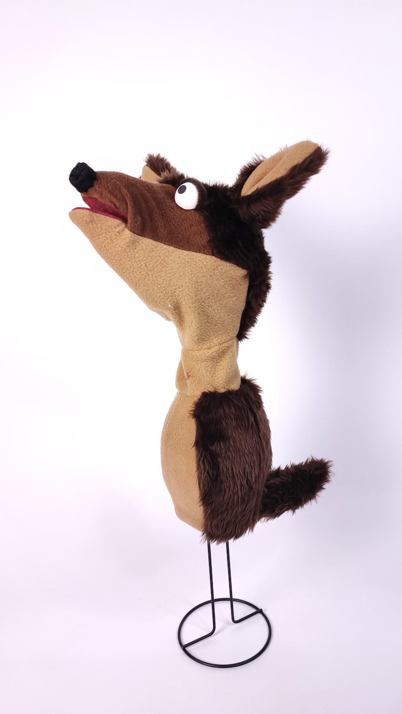 Loco the Jackal - Hand Puppet, Therapeutic Puppet, NVC - Etsy