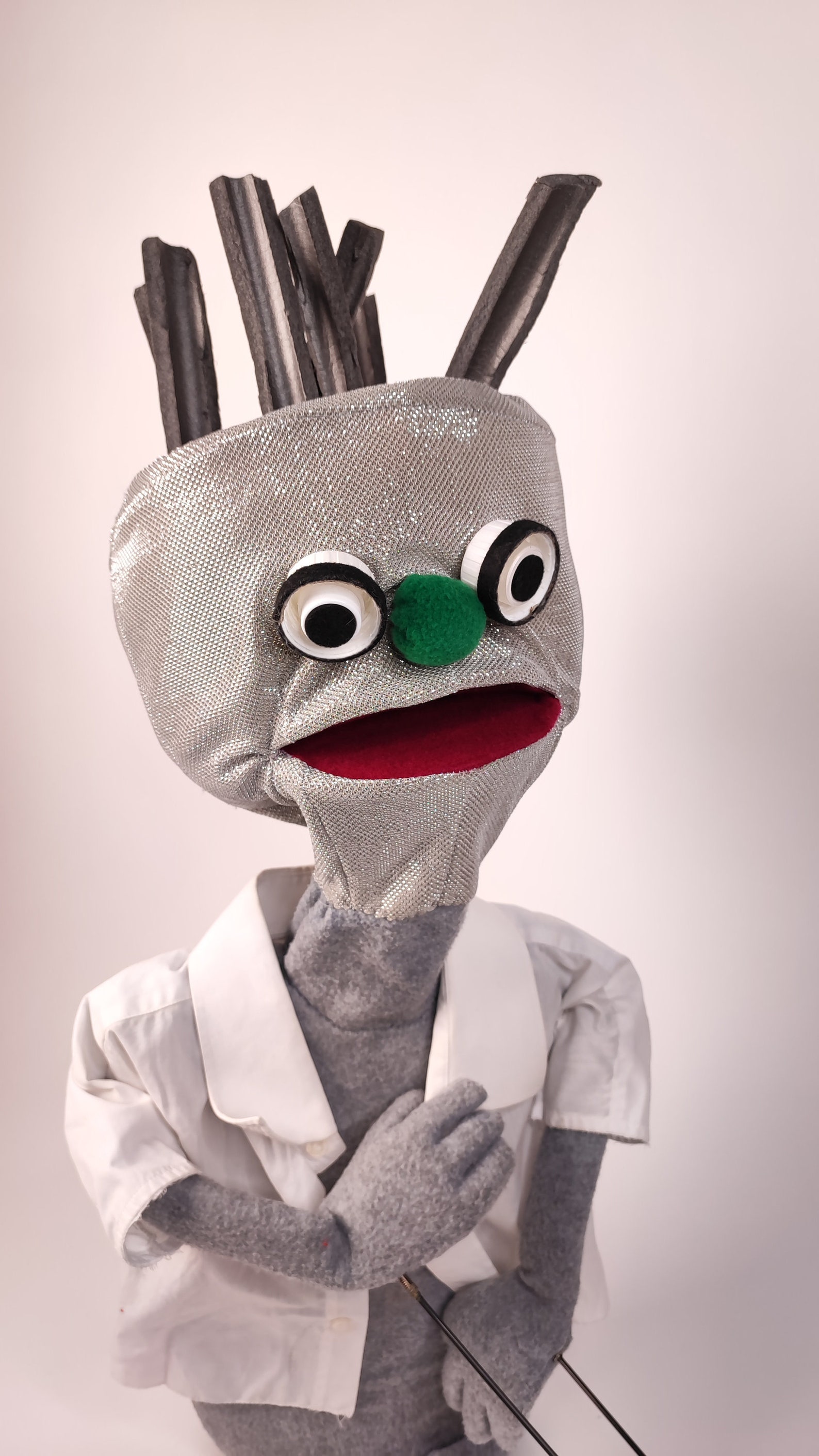 Robot Puppet - Muppet Style - Etsy