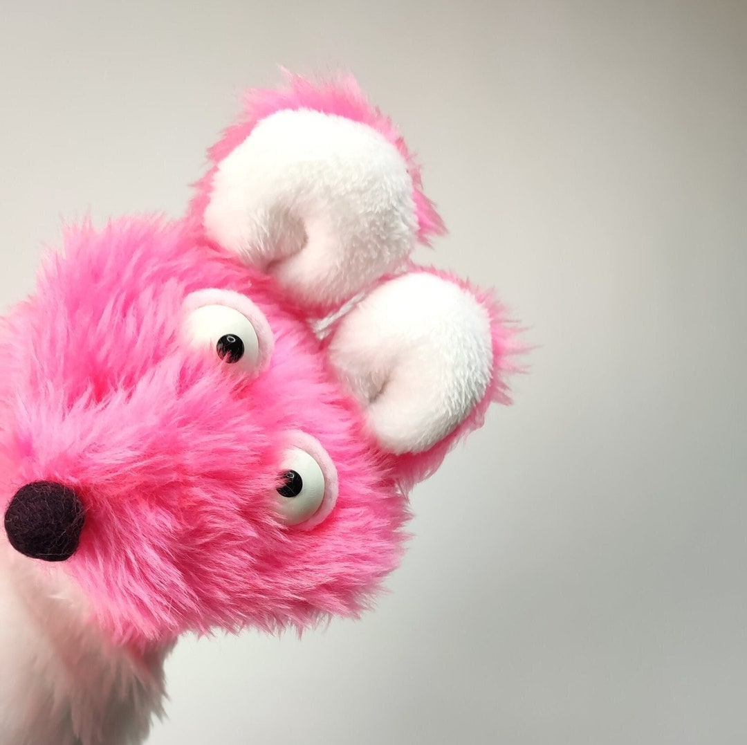 Rosie the Mouse - Hand Puppet, Muppet Style - Etsy