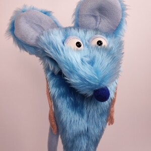 Icy the Mouse - Hand Puppet Muppet Style - Etsy