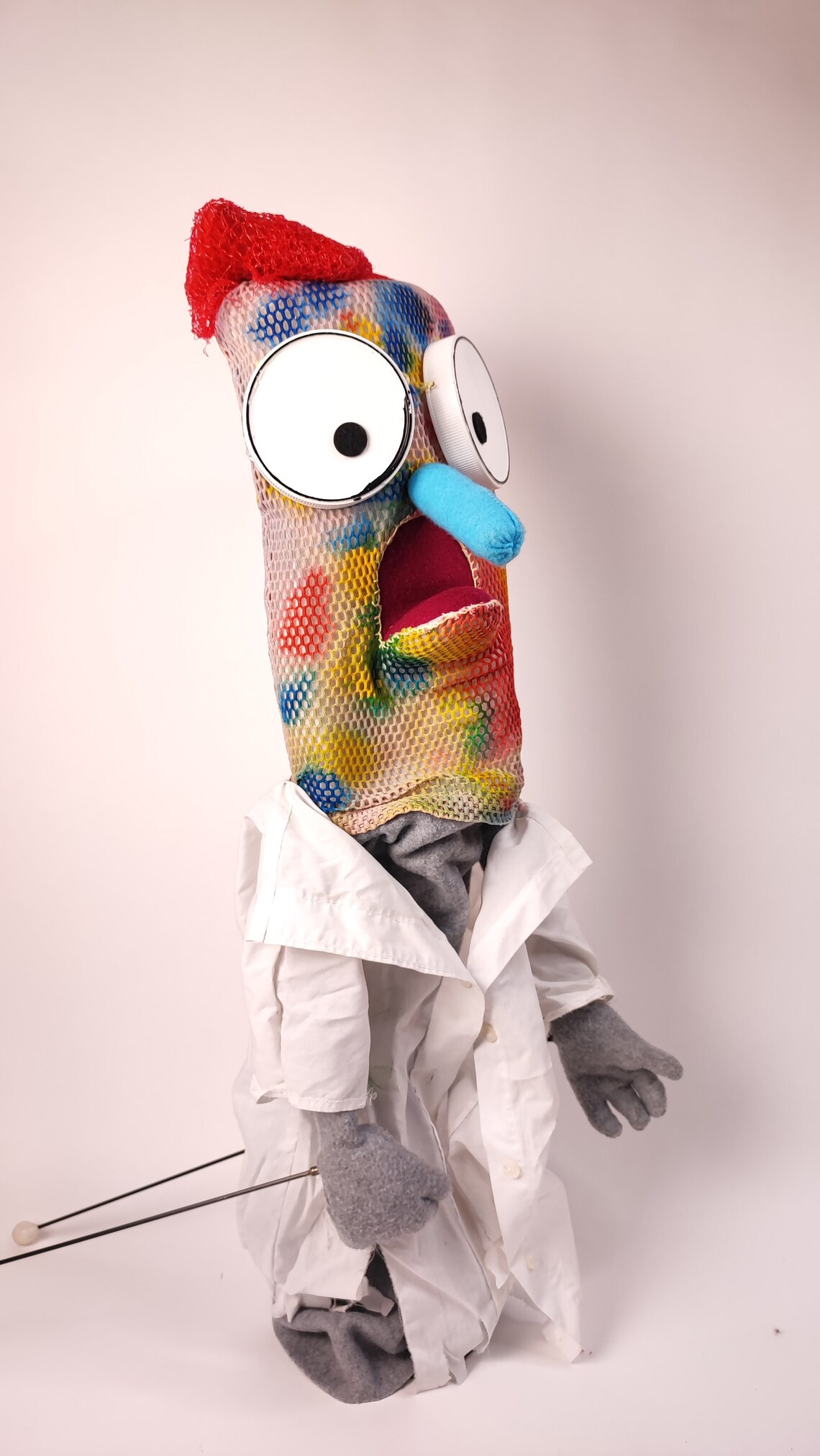 Amazed Scientist Puppet Muppet Style Hand Puppet - Etsy