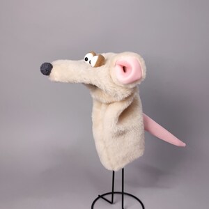 White Mouse Muppet Style Puppet | Hand Puppet | Dumbo Rat | Educational ...