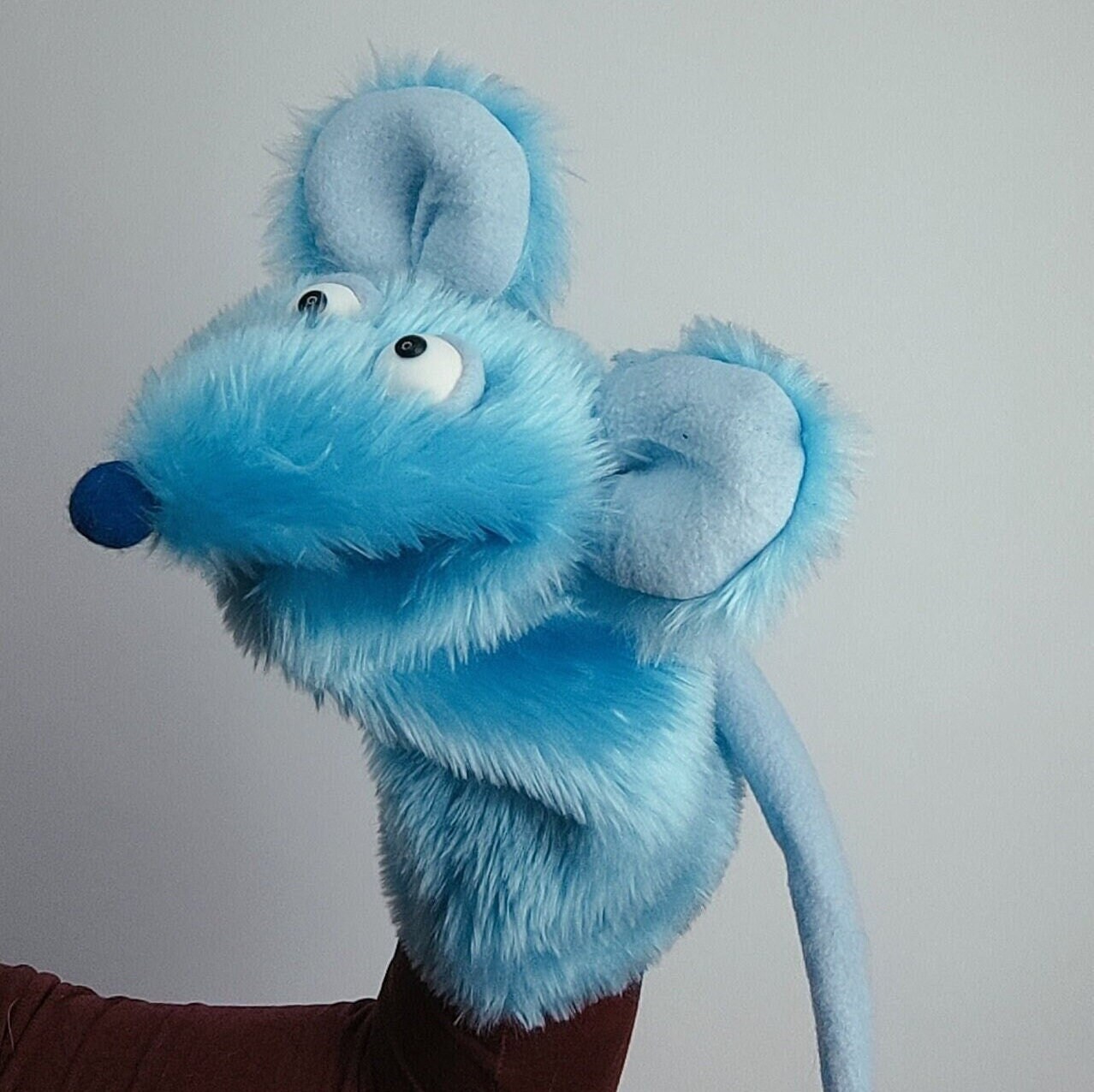 Icy the Mouse - Hand Puppet Muppet Style - Etsy