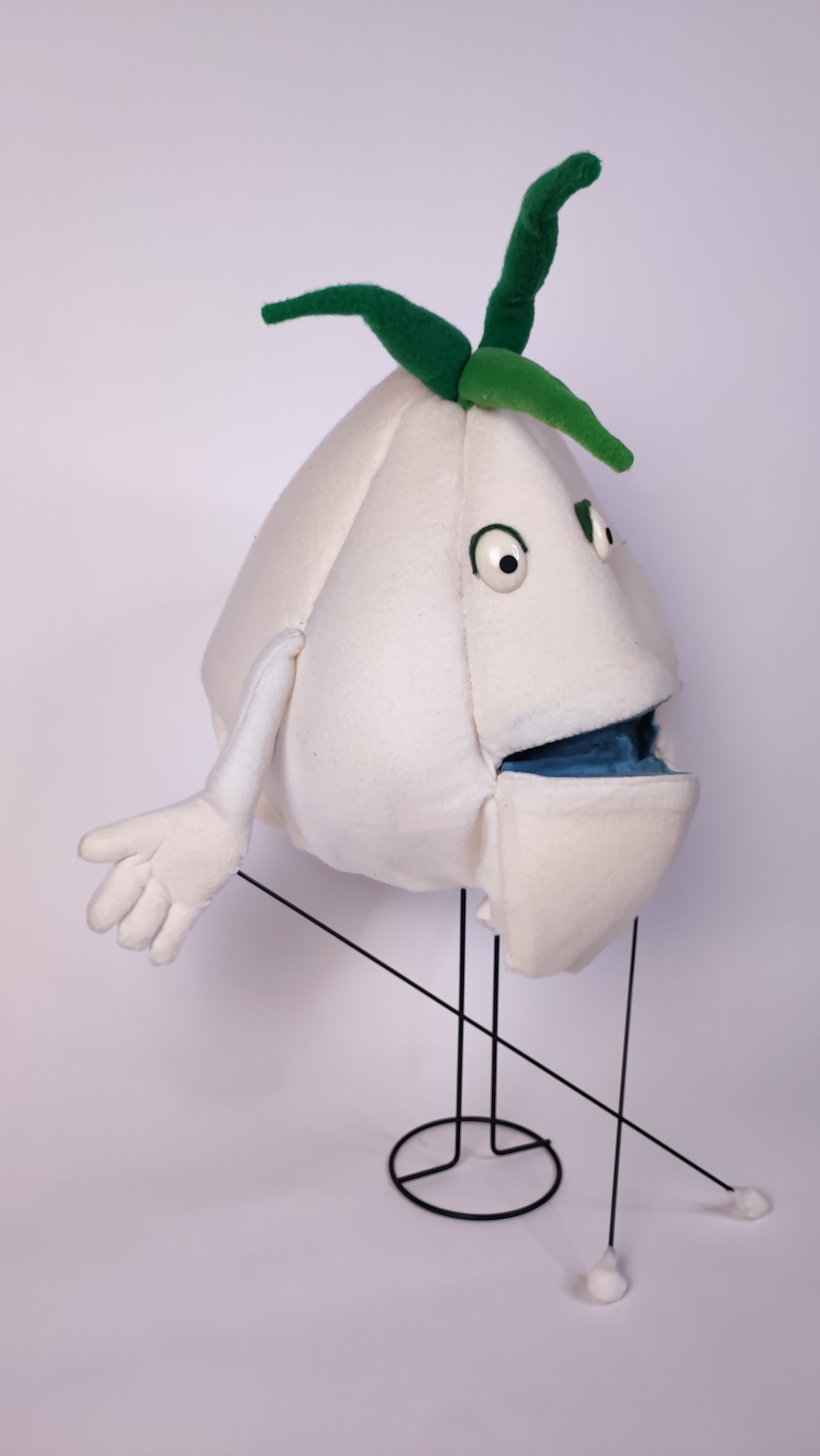 Mr Garlic - Hand Puppet Muppet Style Vegatable - Etsy