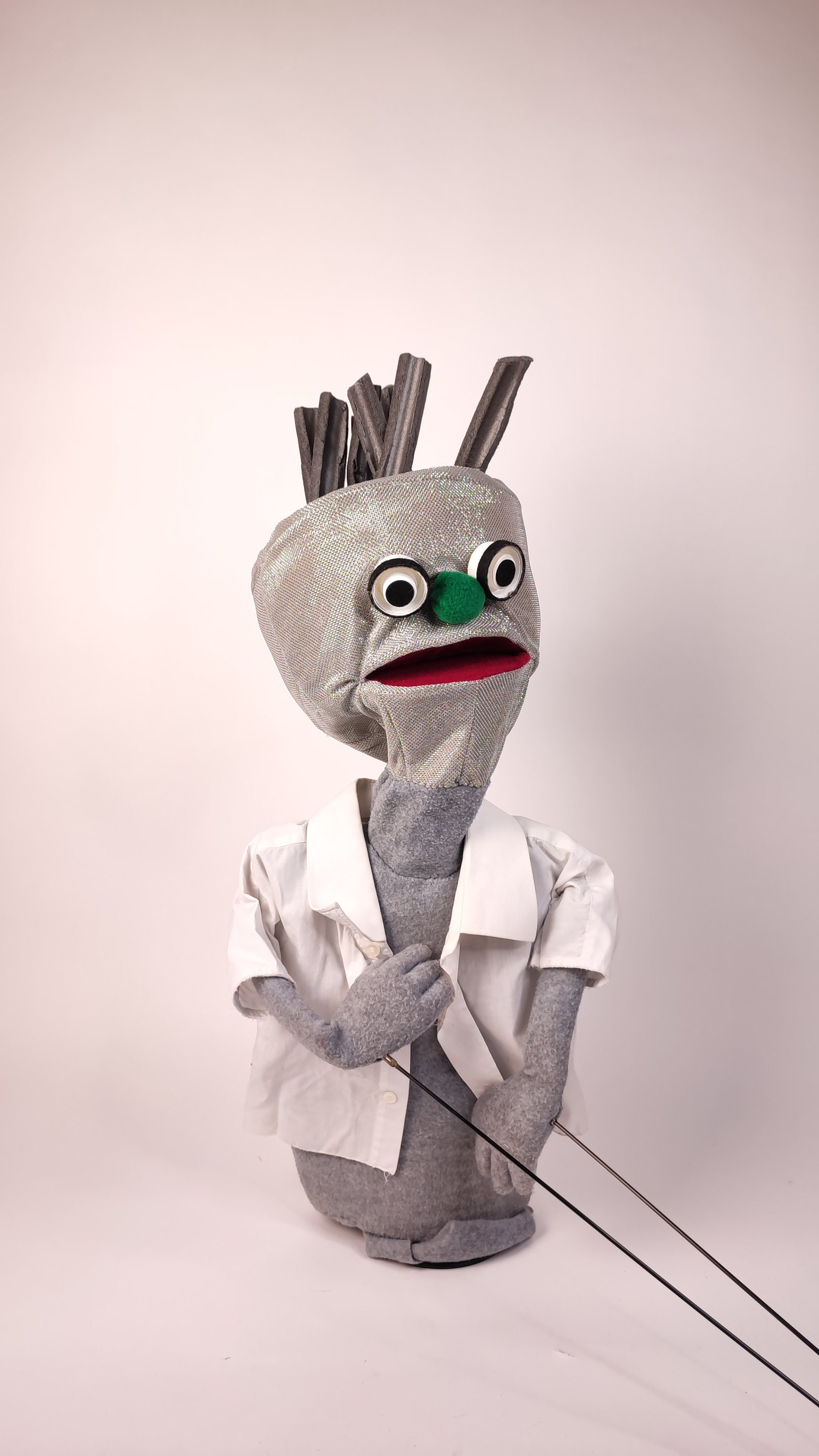 Robot Puppet - Muppet Style - Etsy
