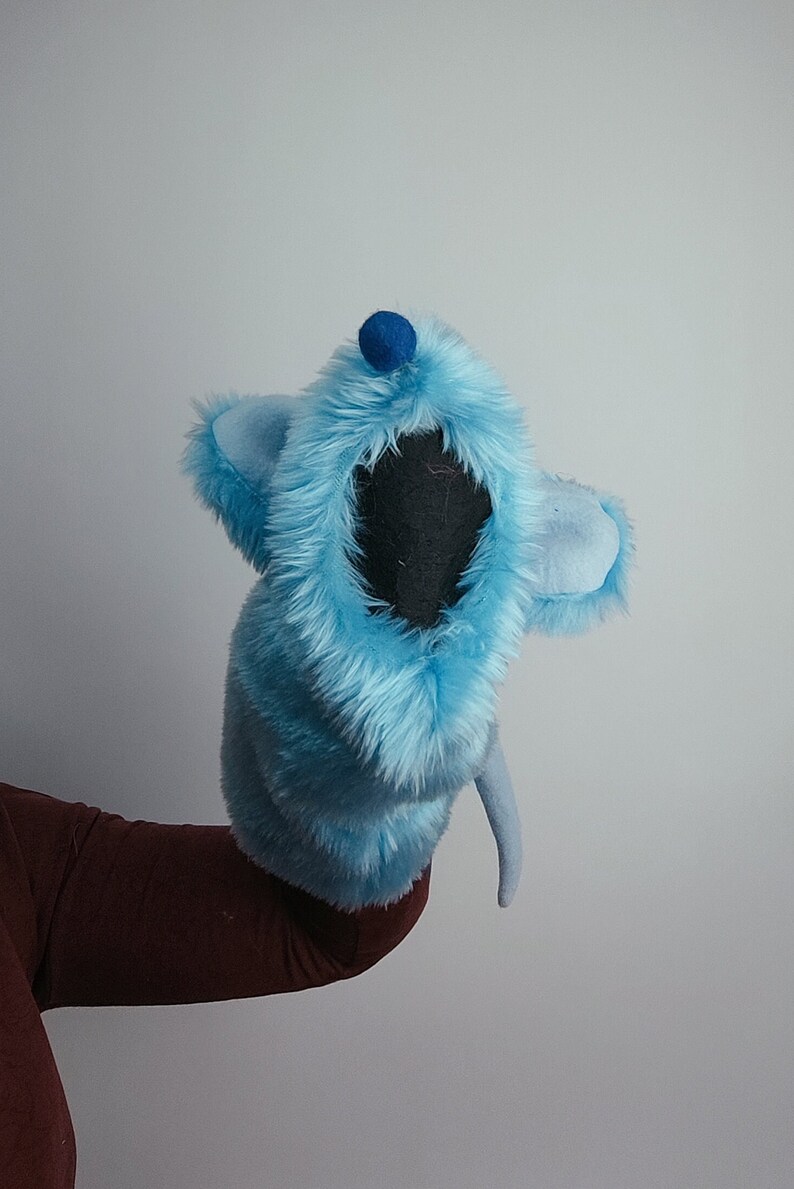 Icy the Mouse Hand Puppet Muppet Style - Etsy