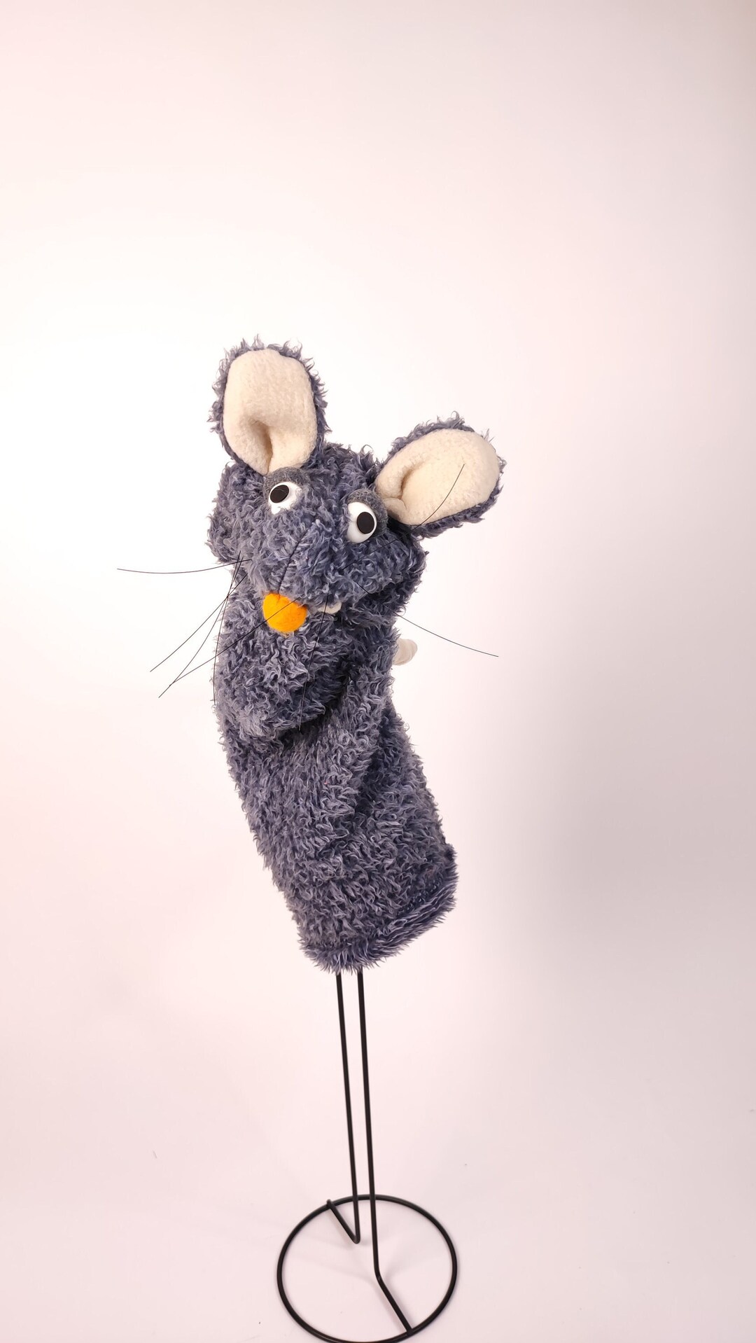 Roto the Rat - Hand Puppet, Muppet Style, Therapeutic Puppet - Etsy