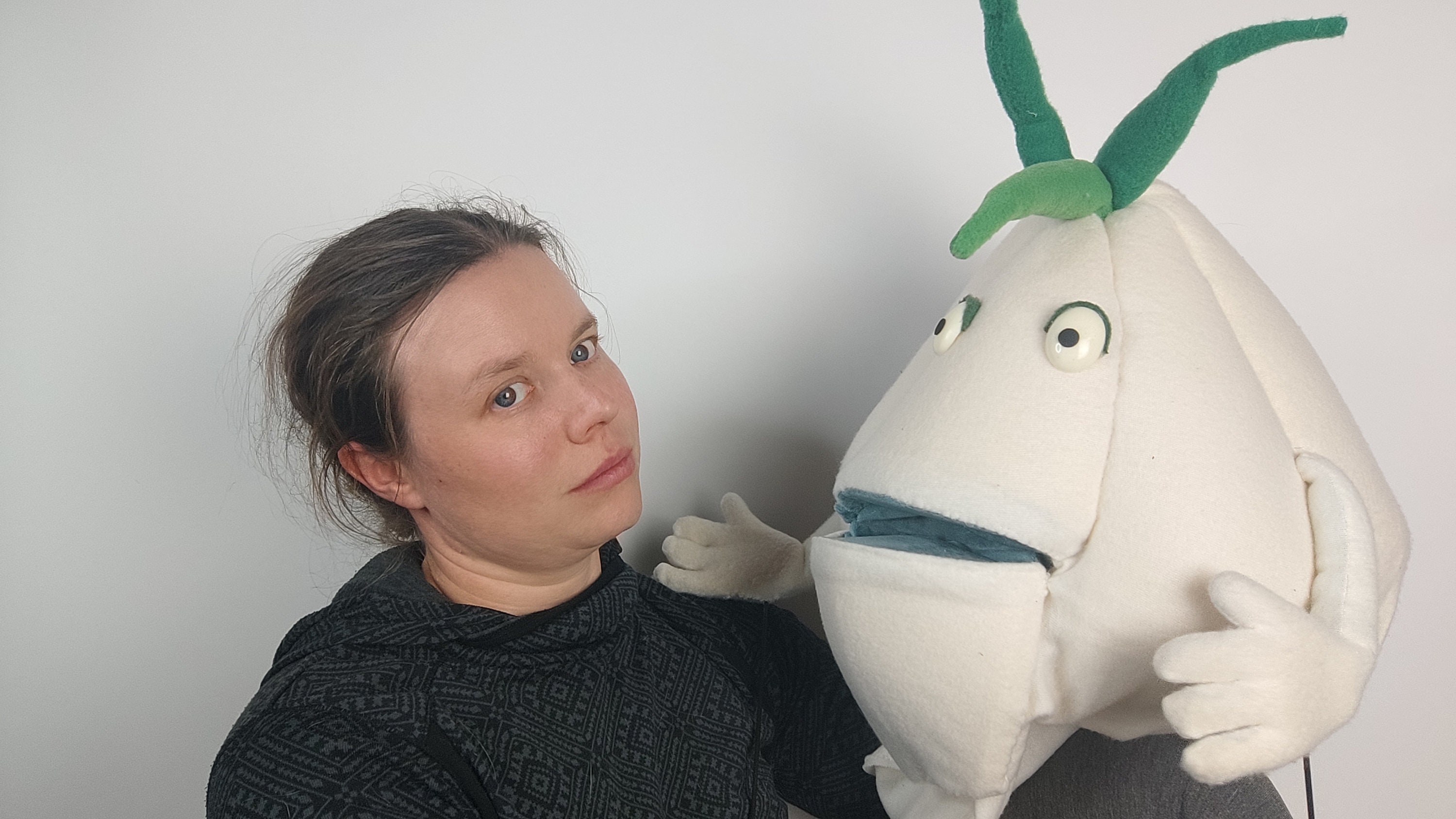Mr Garlic - Hand Puppet Muppet Style Vegatable - Etsy