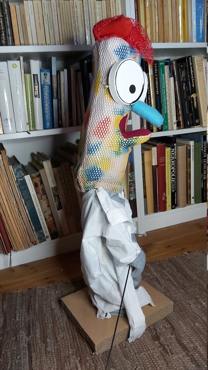 Amazed Scientist Puppet Muppet Style Hand Puppet - Etsy