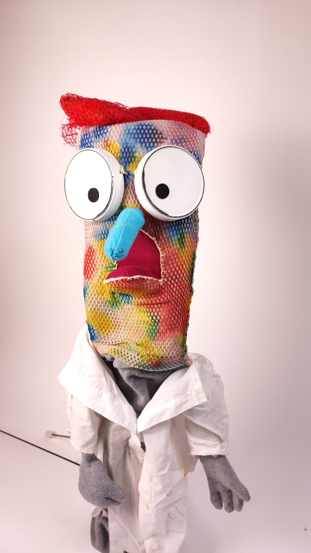 Amazed Scientist Puppet - Muppet Style, Hand Puppet - Etsy