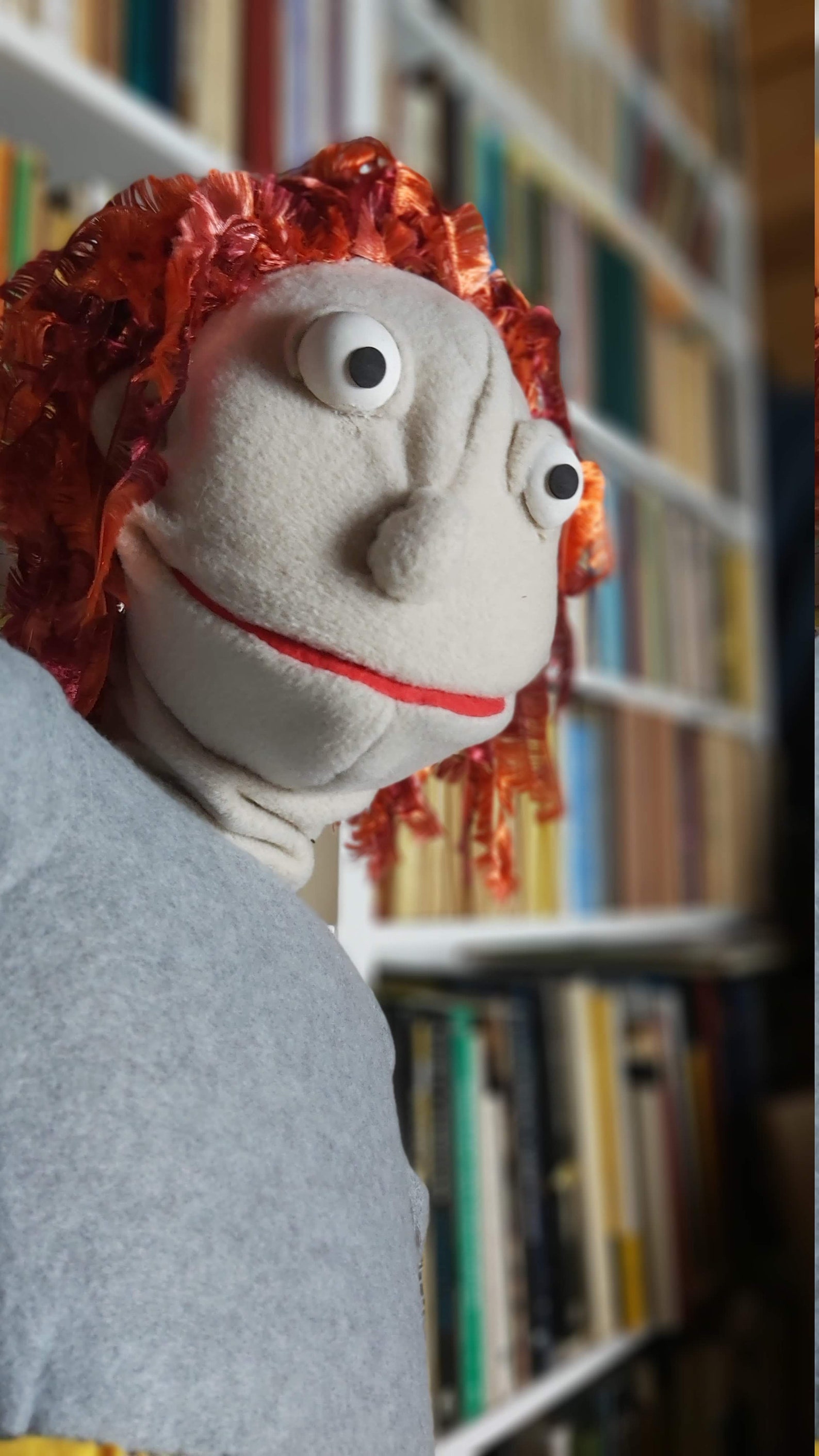 Helen - Redhead Girl Puppet, Muppet - Etsy