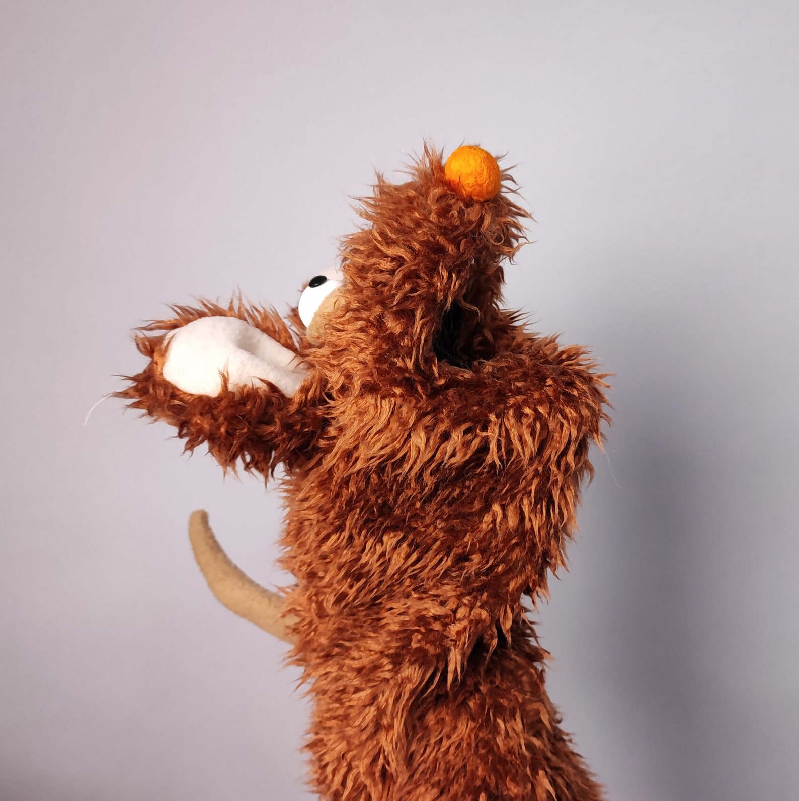 Kukiełka W Stylu Muppet Rusty Mouse | Kukiełka Ręczna | Uroczy Szczur ...