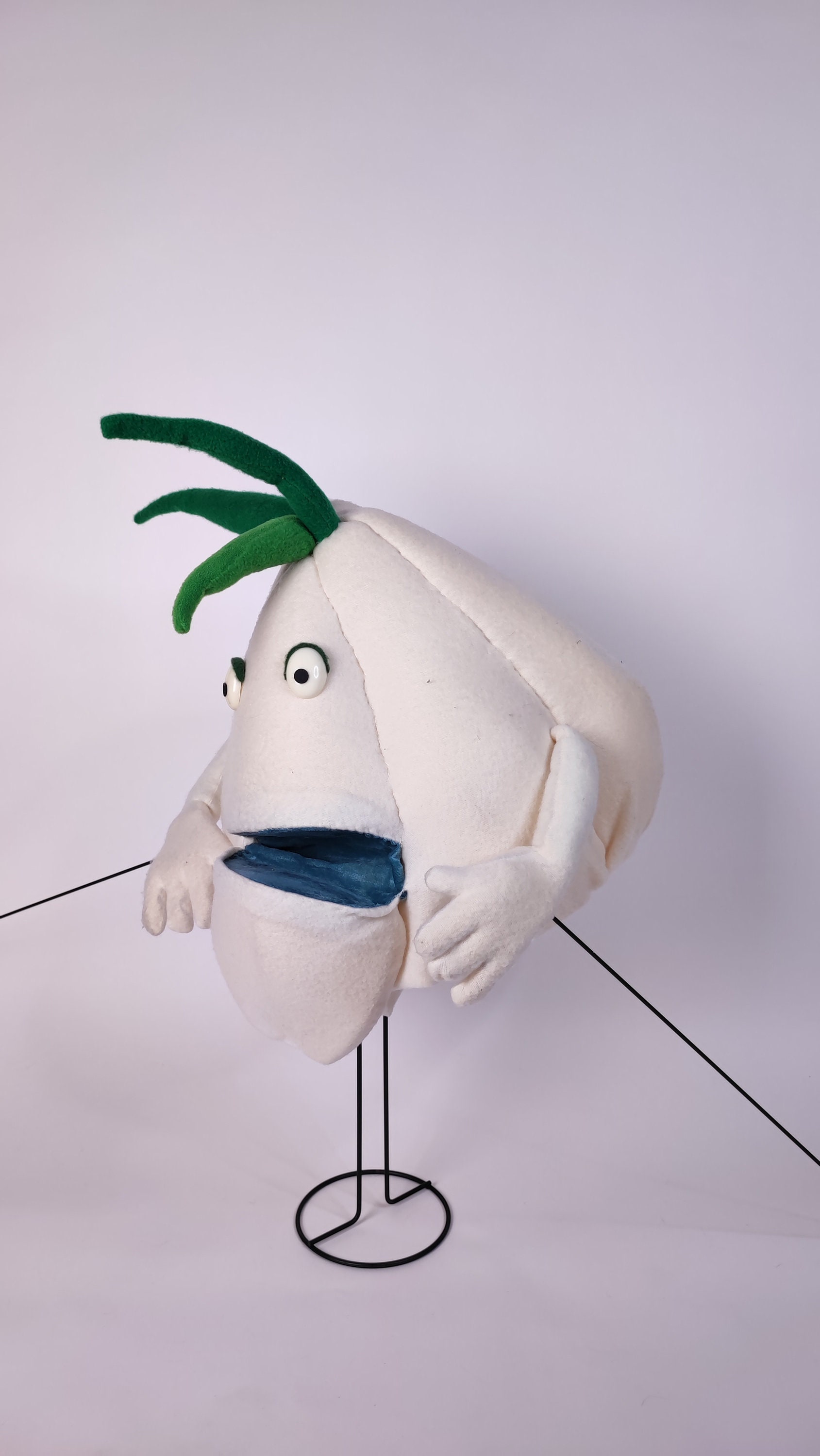 Mr Garlic - Hand Puppet Muppet Style Vegatable - Etsy