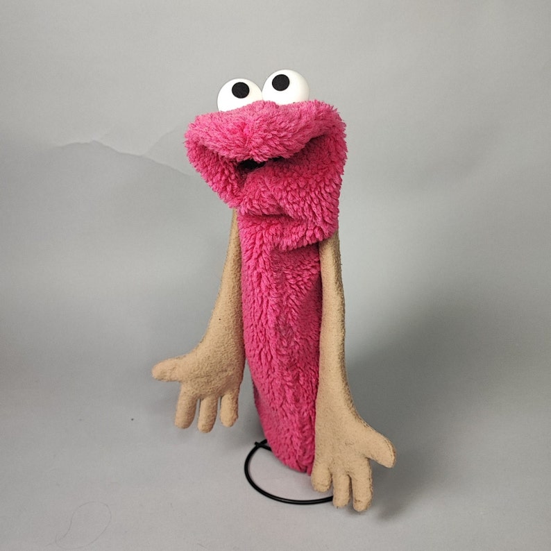 Pink Sock Hand Puppet for Kids and Adults - Etsy