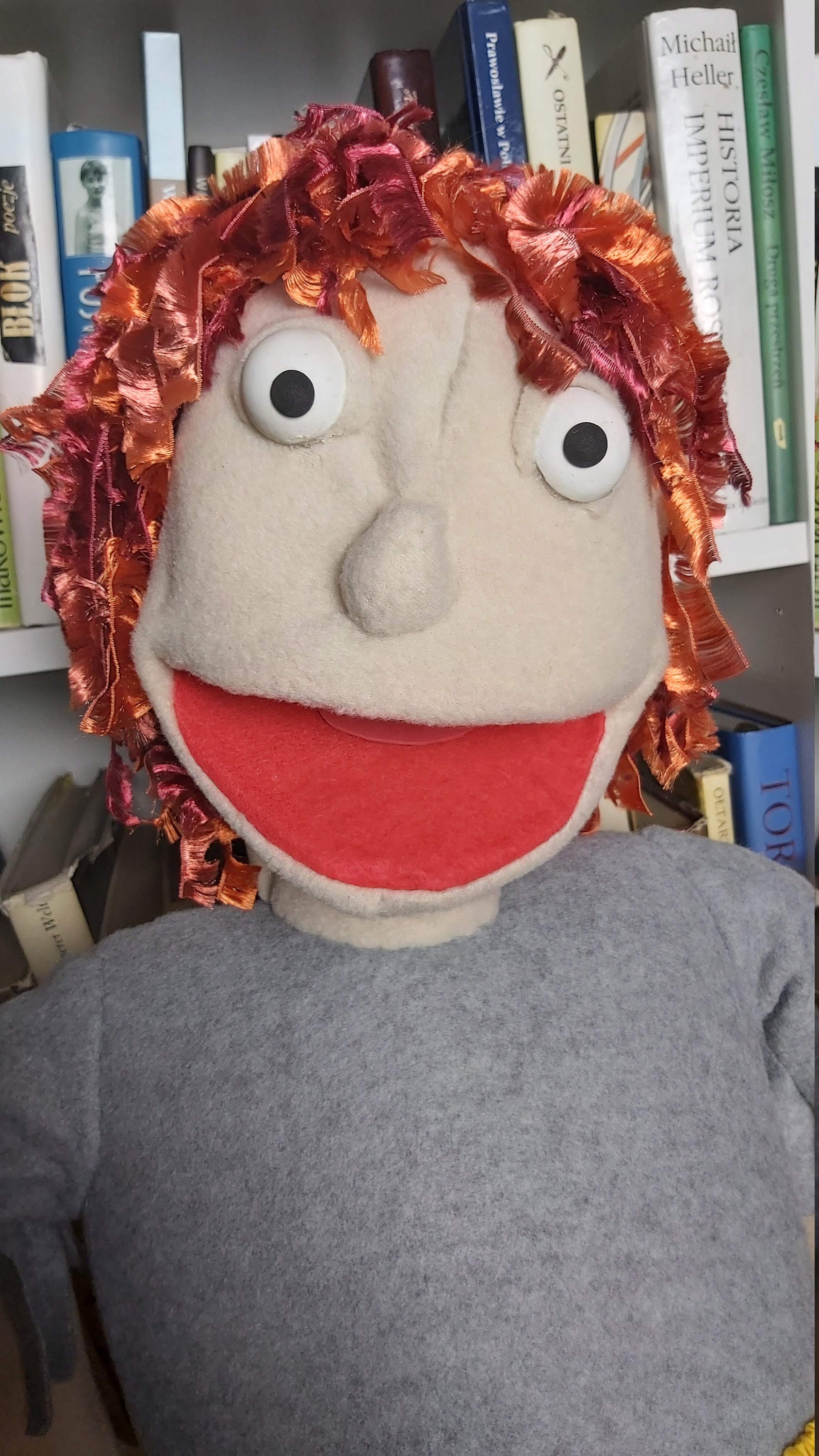 Helen - Redhead Girl Puppet, Muppet - Etsy