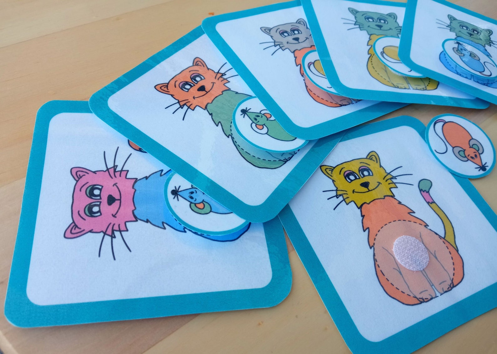 Printable Game for Teaching Colours; Observation; Perception; Matching ...