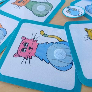 Printable Game for Teaching Colours; Observation; Perception; Matching ...