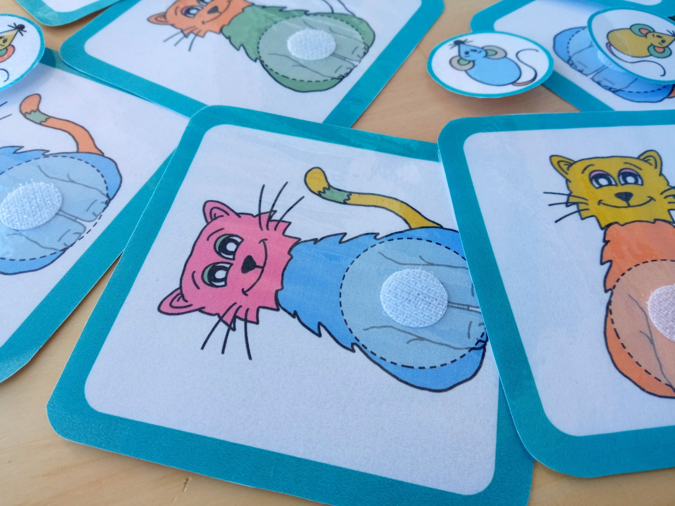 Printable Game for Teaching Colours; Observation; Perception; Matching ...