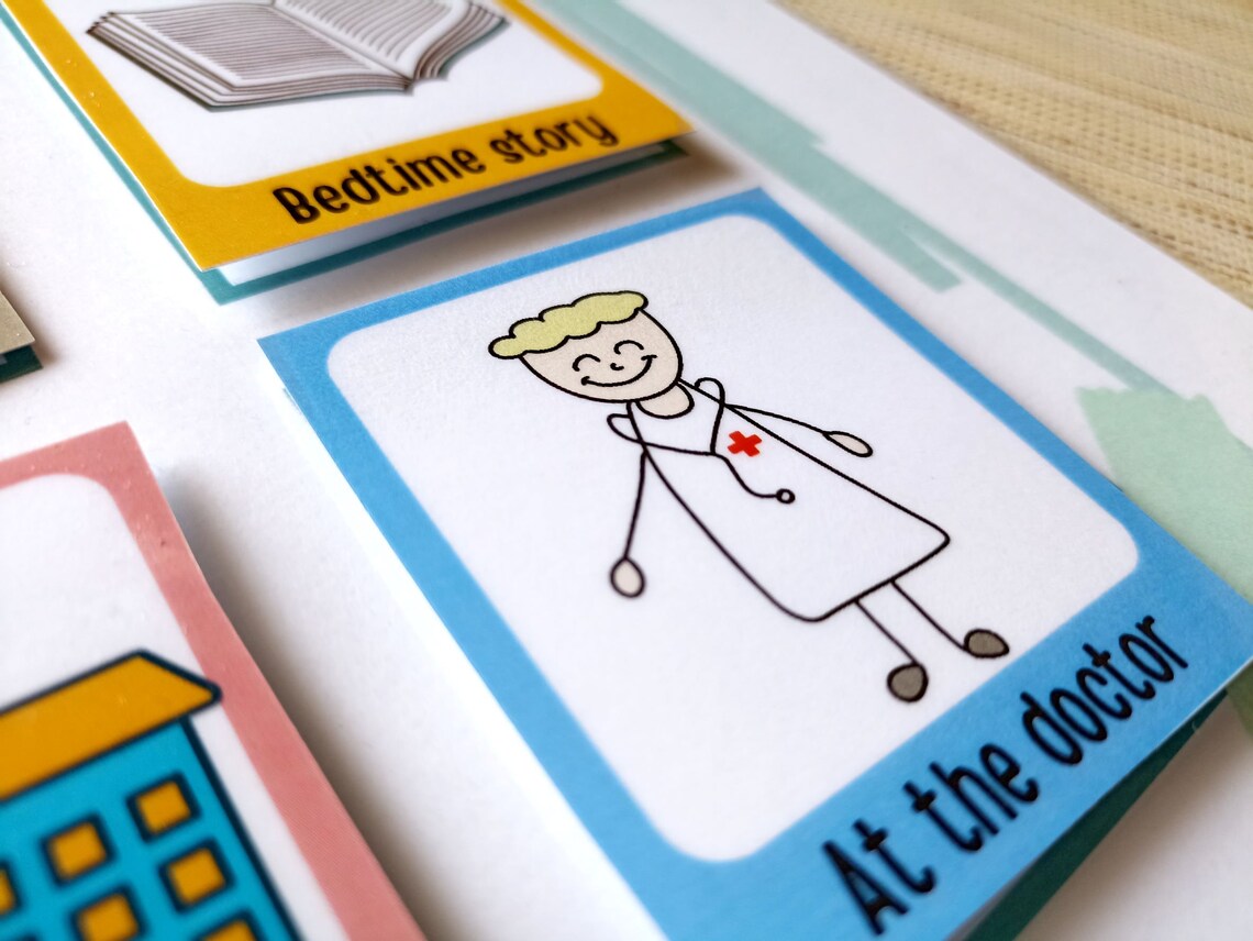 My Daily Routine Album;activities of the Day;printable Game for ...