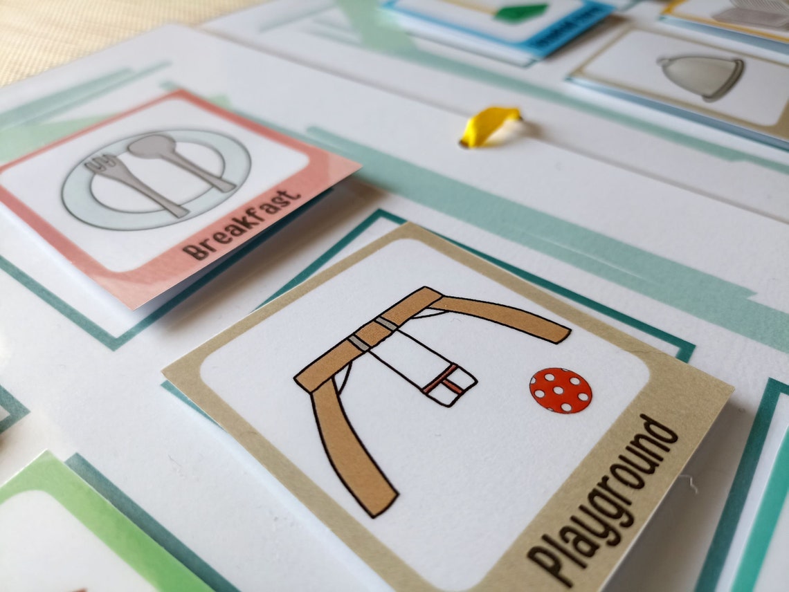 My Daily Routine Album;activities of the Day;printable Game for ...