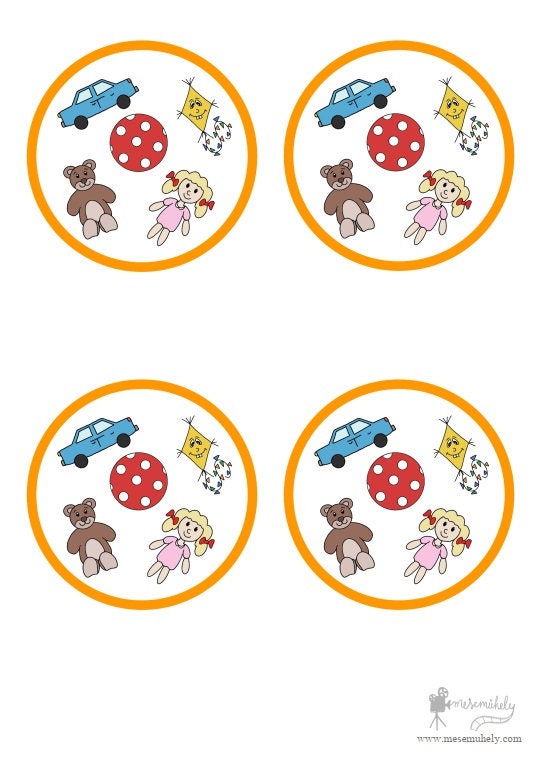 Printable Card Game for Preschoolers and Primary Students; Find the ...